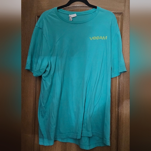 Veeam | Shirts | Veeam Blue Tshirt | Poshmark